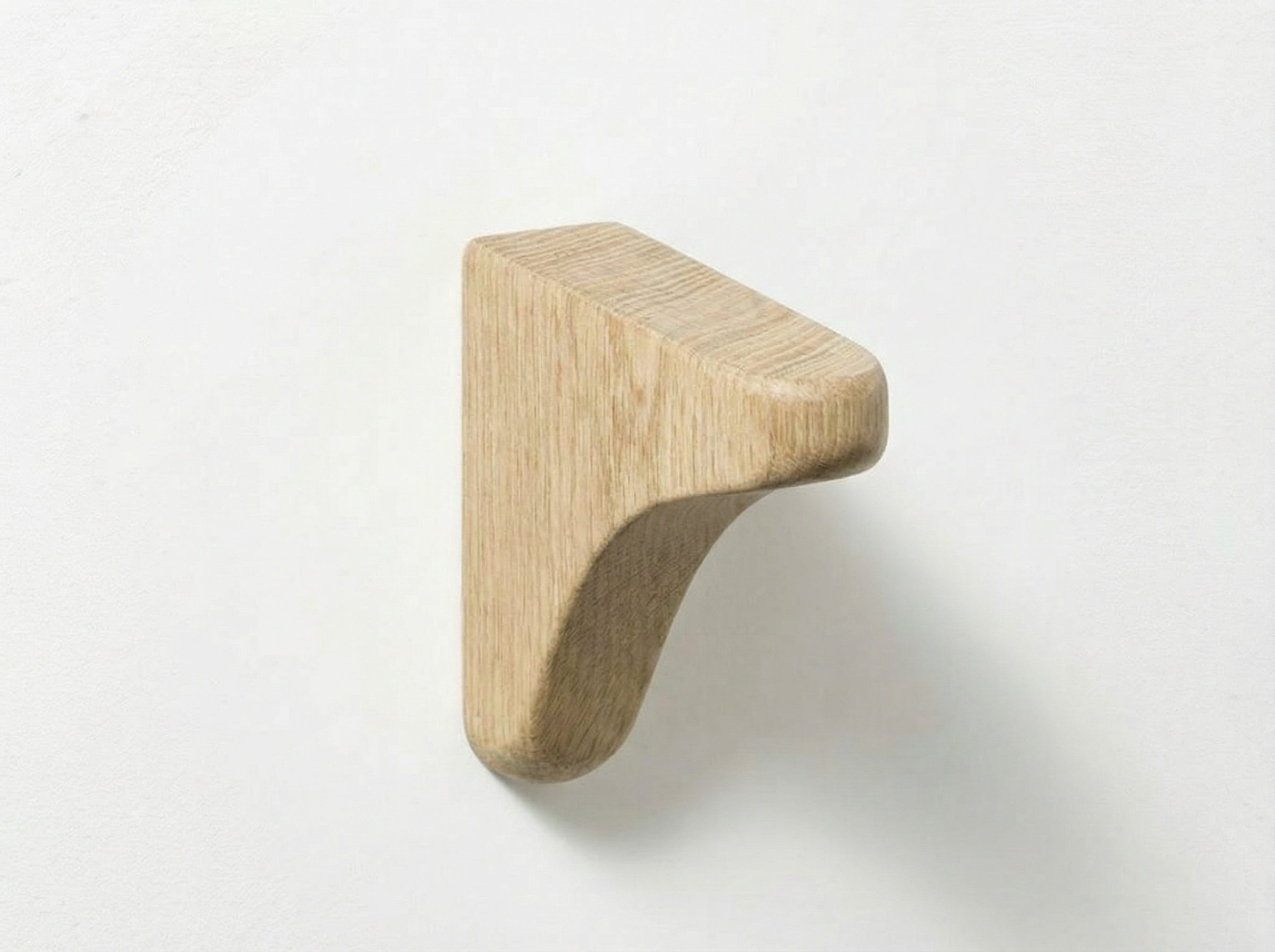 Oak Wooden Shelf Brackets | Solid Oak Brackets - Off the Grain