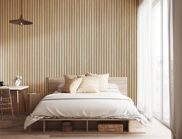 Ash Acoustic Wood Wall Panels - Off the Grain