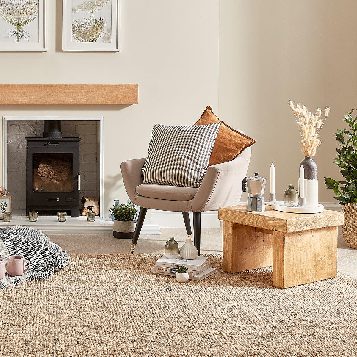 Saltburn Rustic Side Table - Off the Grain